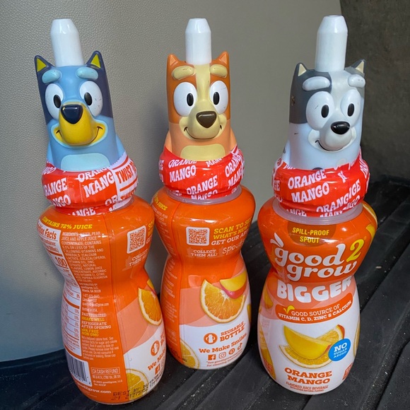 Good 2 Grow | Other | Bluey Good 2 Grow Bigger Set Of 3 | Poshmark